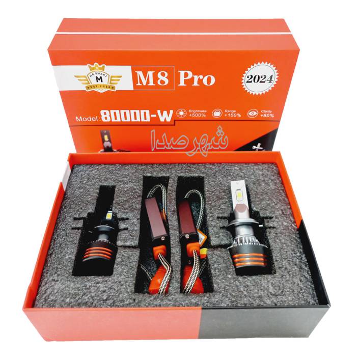 هدلایت مستر اسمارت پایه H7 مدل Mr-SMART M8 PRO